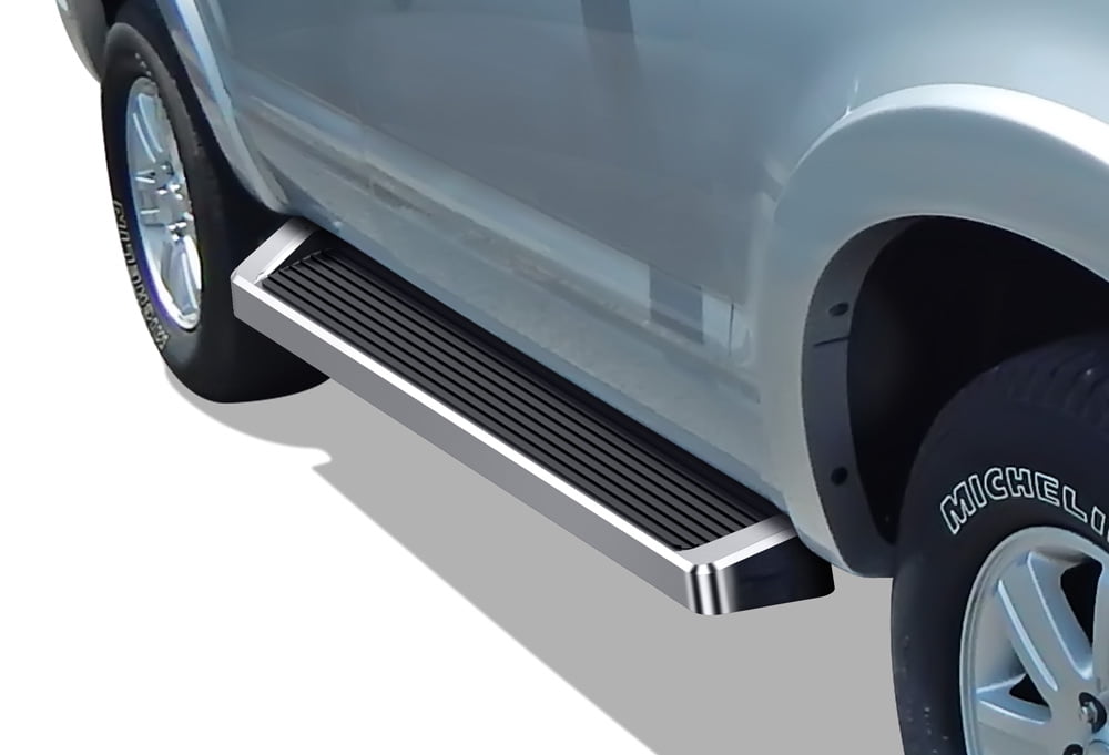 APS 6" iRunning Boards Polished Door to Door Running Boards Compatible ...
