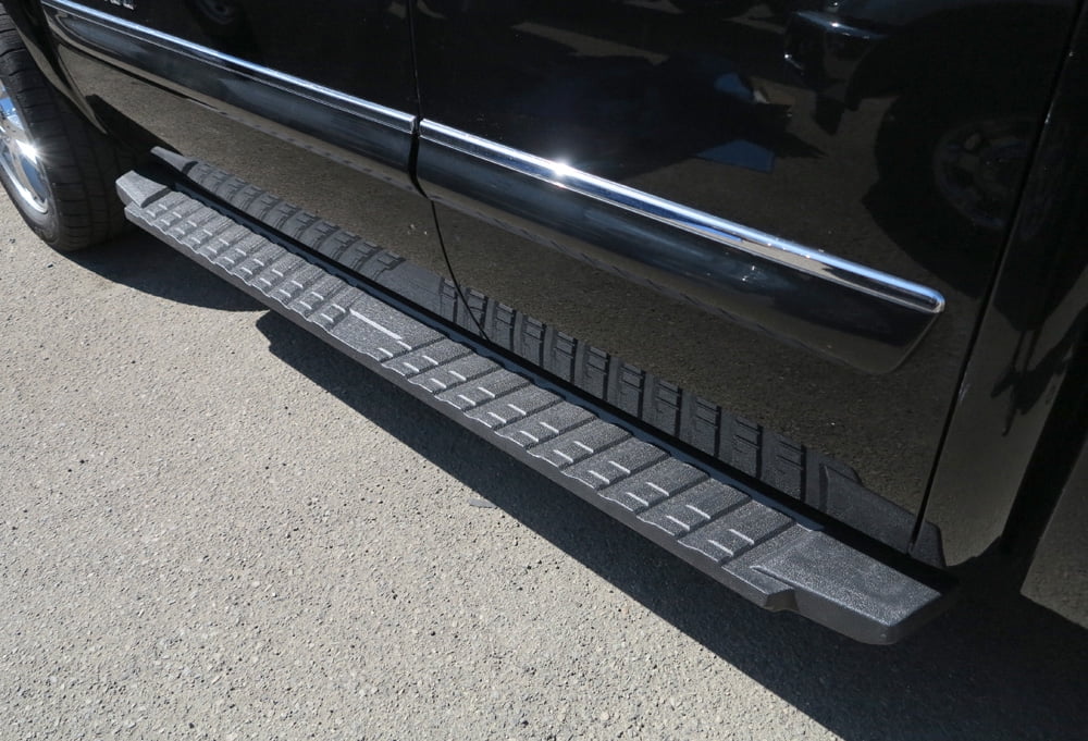 APS Black Blow Molding Style Nerf Bars Running Boards Compatible with ...