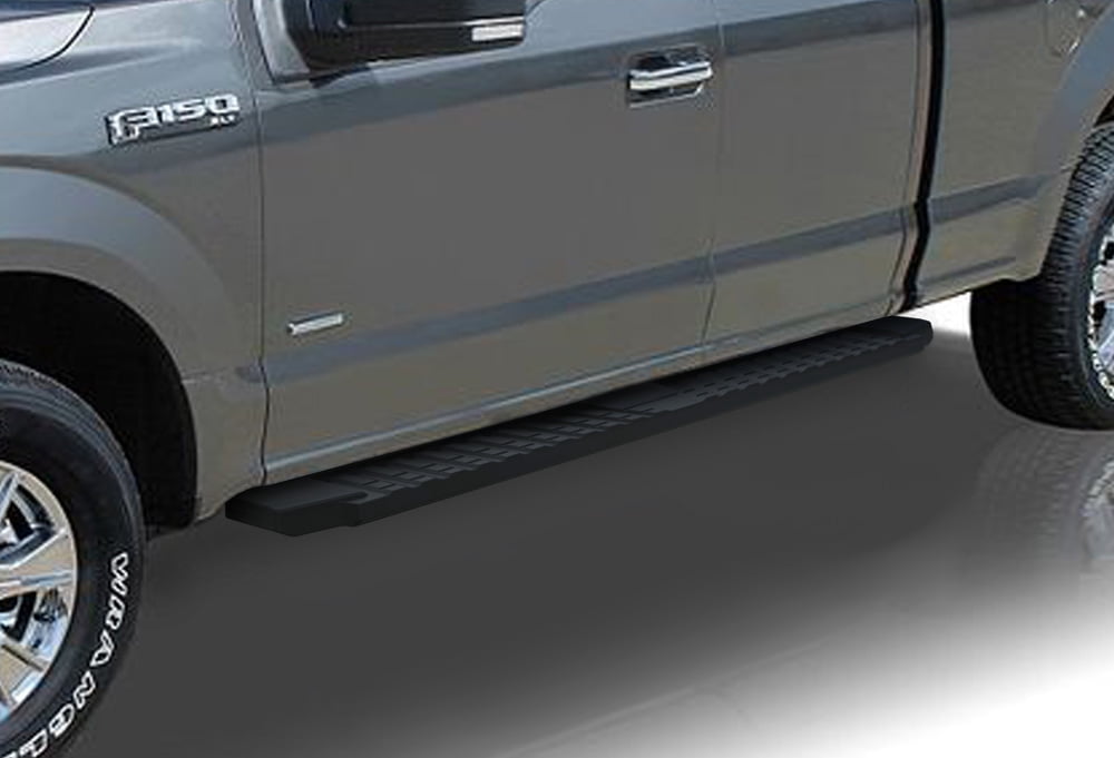 APS Black Blow Molding Style Nerf Bars Running Boards Compatible with ...