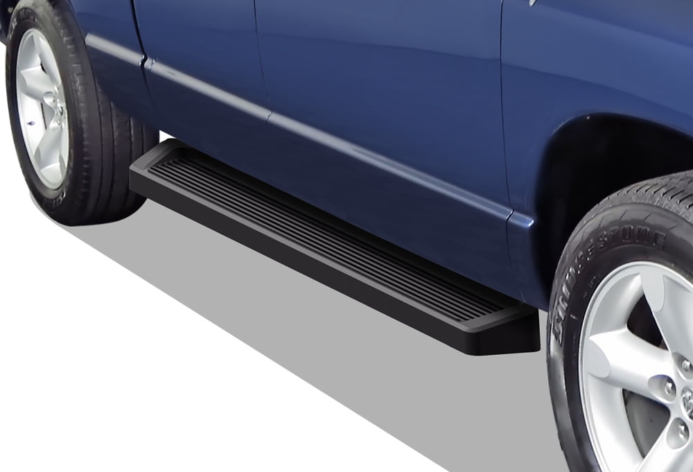 APS Black Running Boards Style Compatible with Dodge Ram 1500 2002-2008 ...