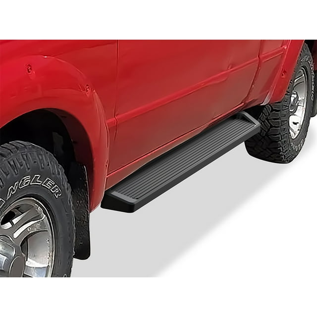 APS Black Running Boards Style Compatible with Ford Ranger Mazda B ...