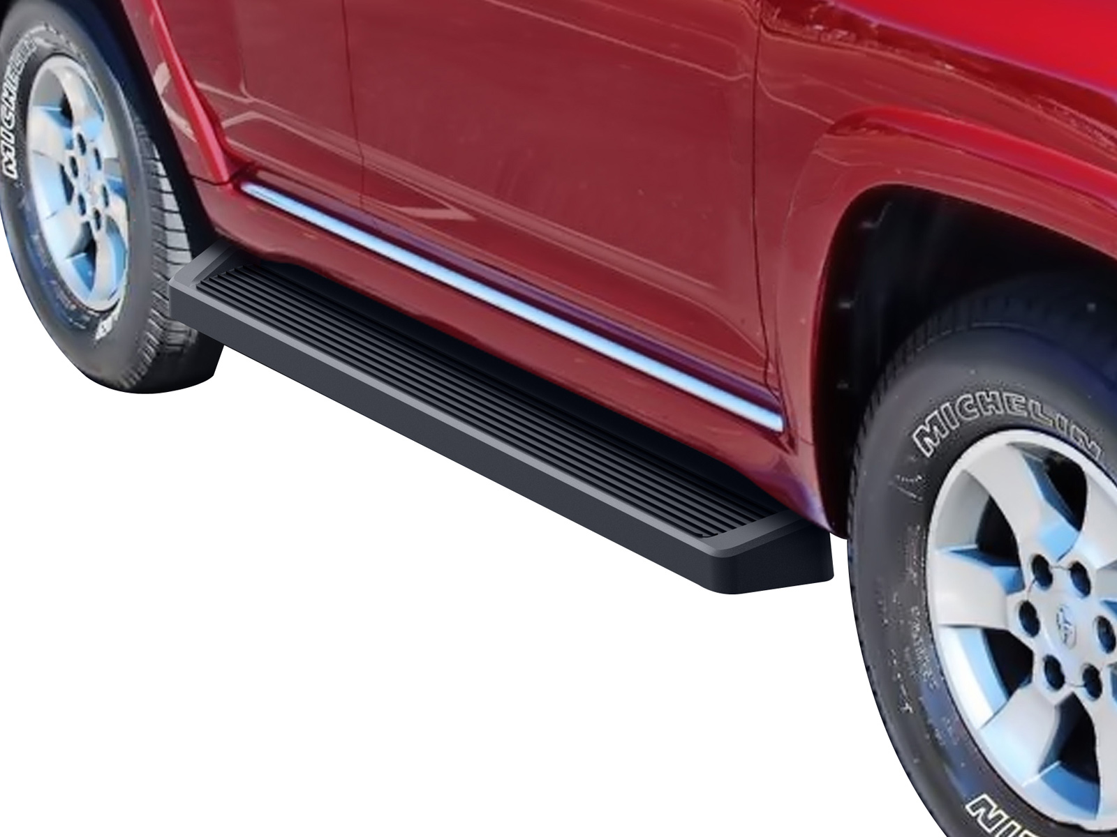 APS Black Running Boards Style Compatible with Toyota 4Runner 2010-2013 ...