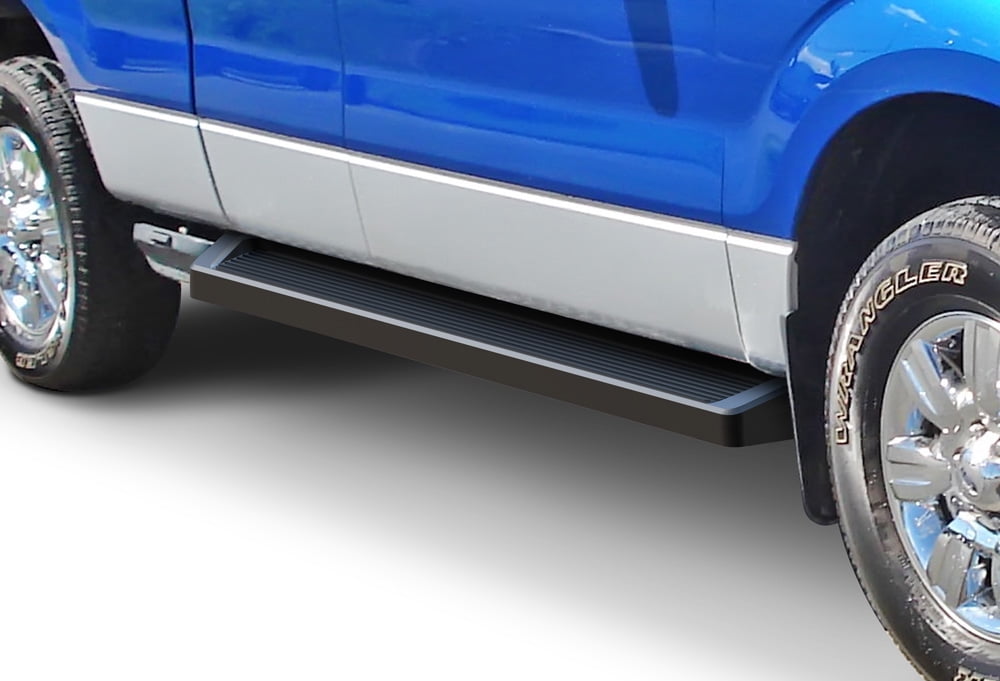 APS Black Running Boards Style Compatible with Ford F150 2004-2014 ...