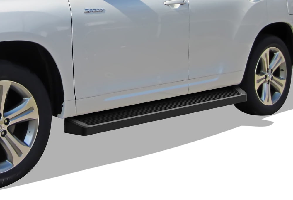 APS Black Running Boards Style Compatible with Toyota Highlander 2008 ...