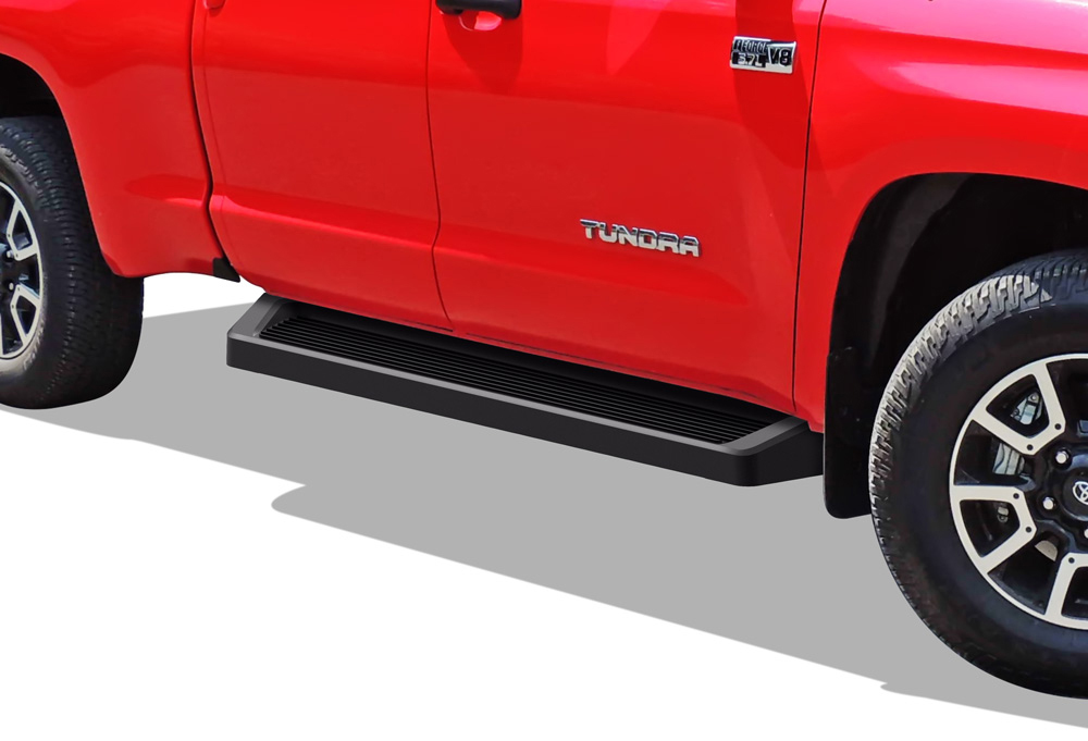 APS Black Running Boards Style Compatible with Toyota Tundra 2007-2021 ...
