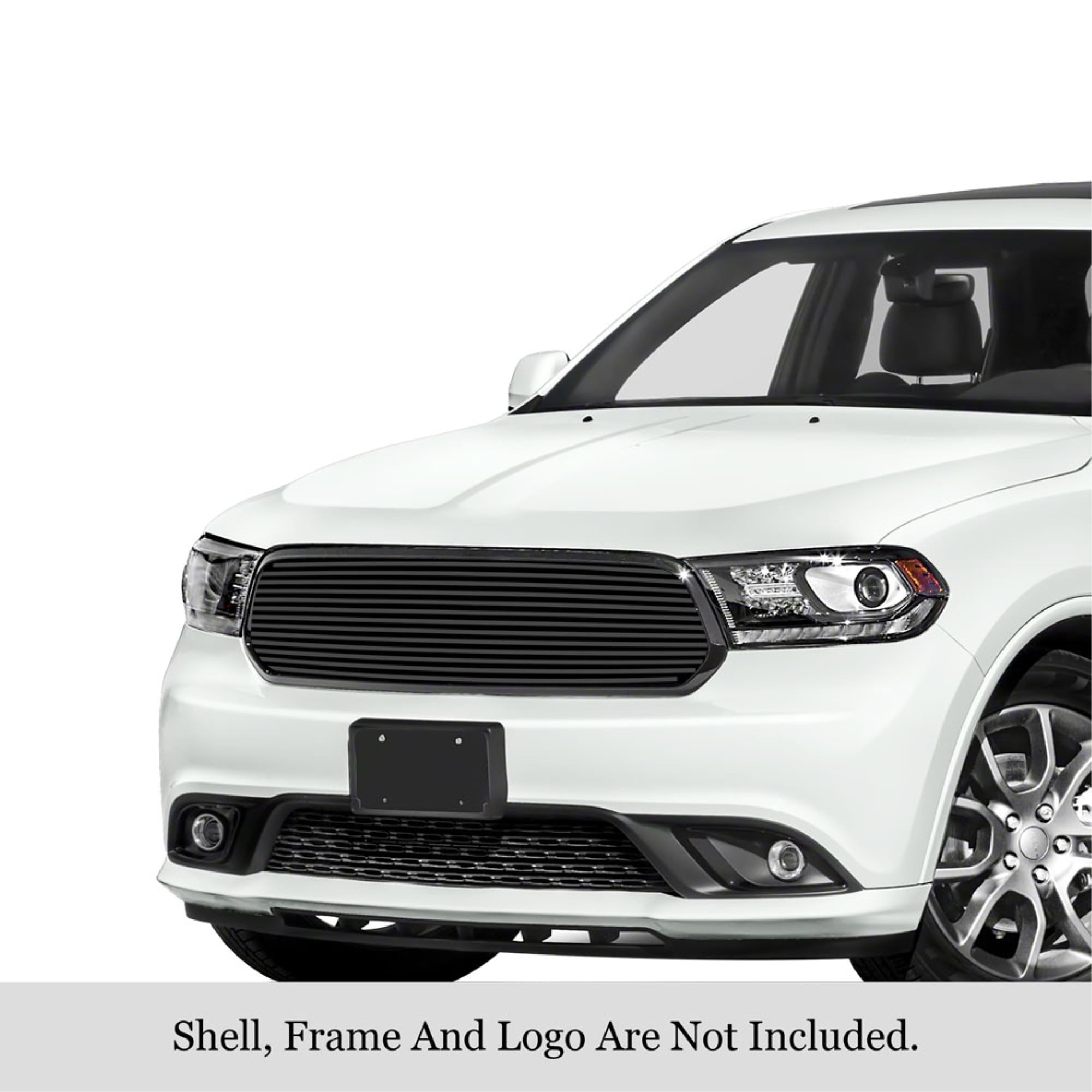APS Black Stainless Steel Billet Grille, 8x6 Horizontal, for 2014-2017 ...
