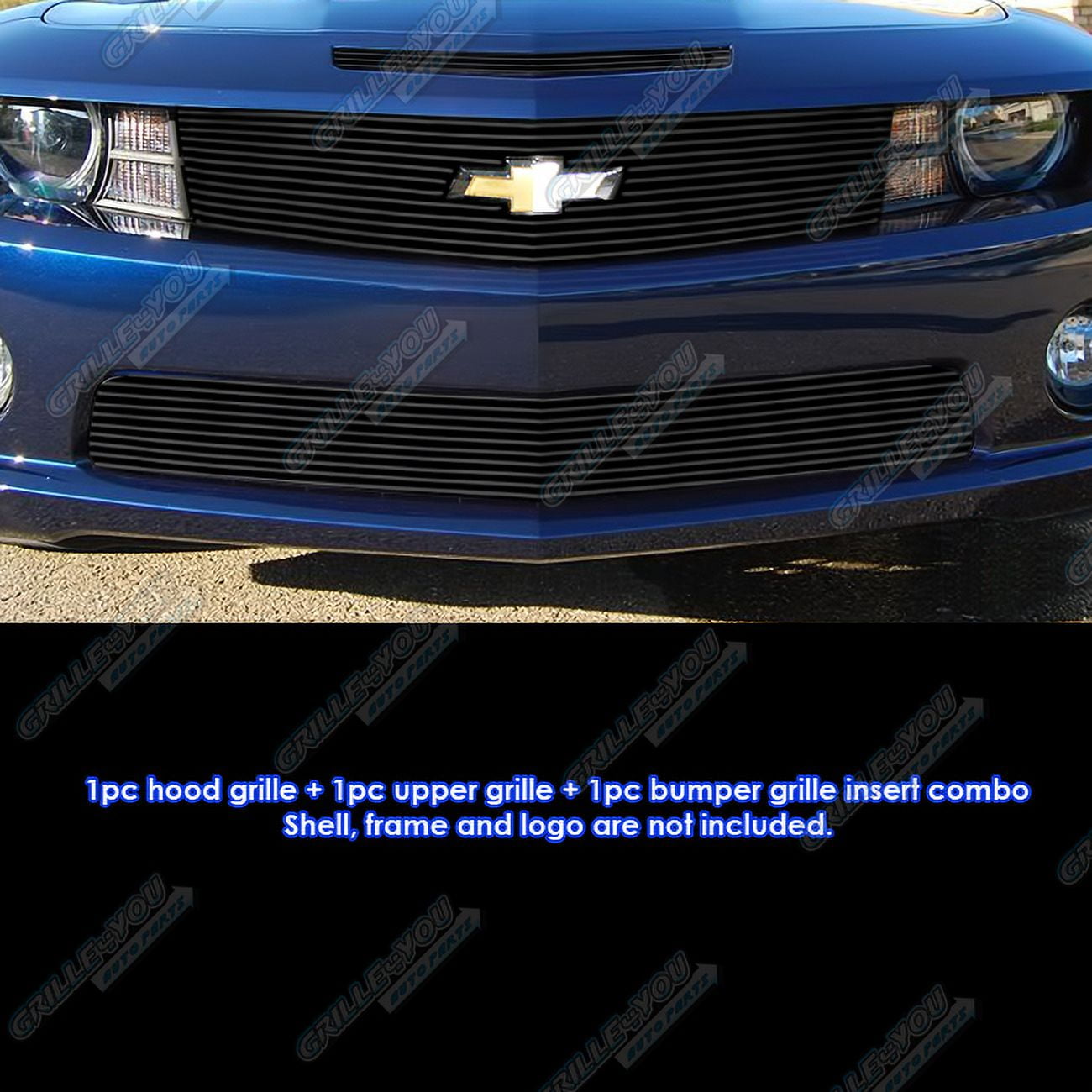 APS Compatible with Chevy Camaro 2010-2013 SS V8 Short with Logo Show ...