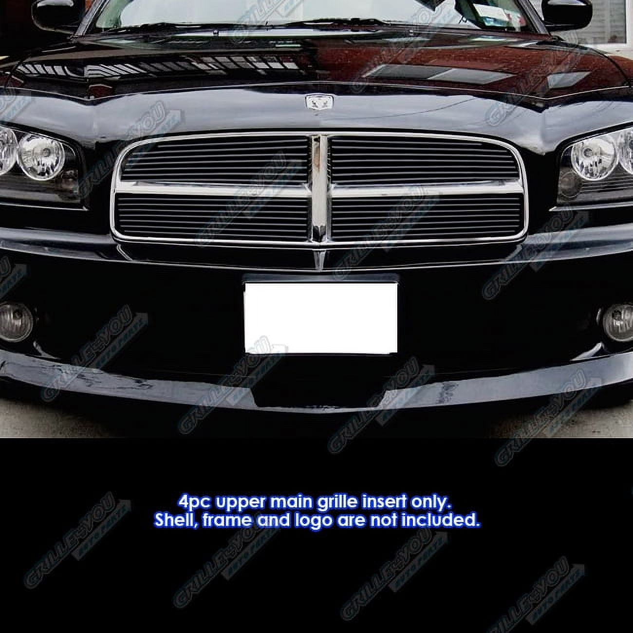 APS Compatible with Dodge Charger 2005-2010 Honeycomb Style Main Upper ...