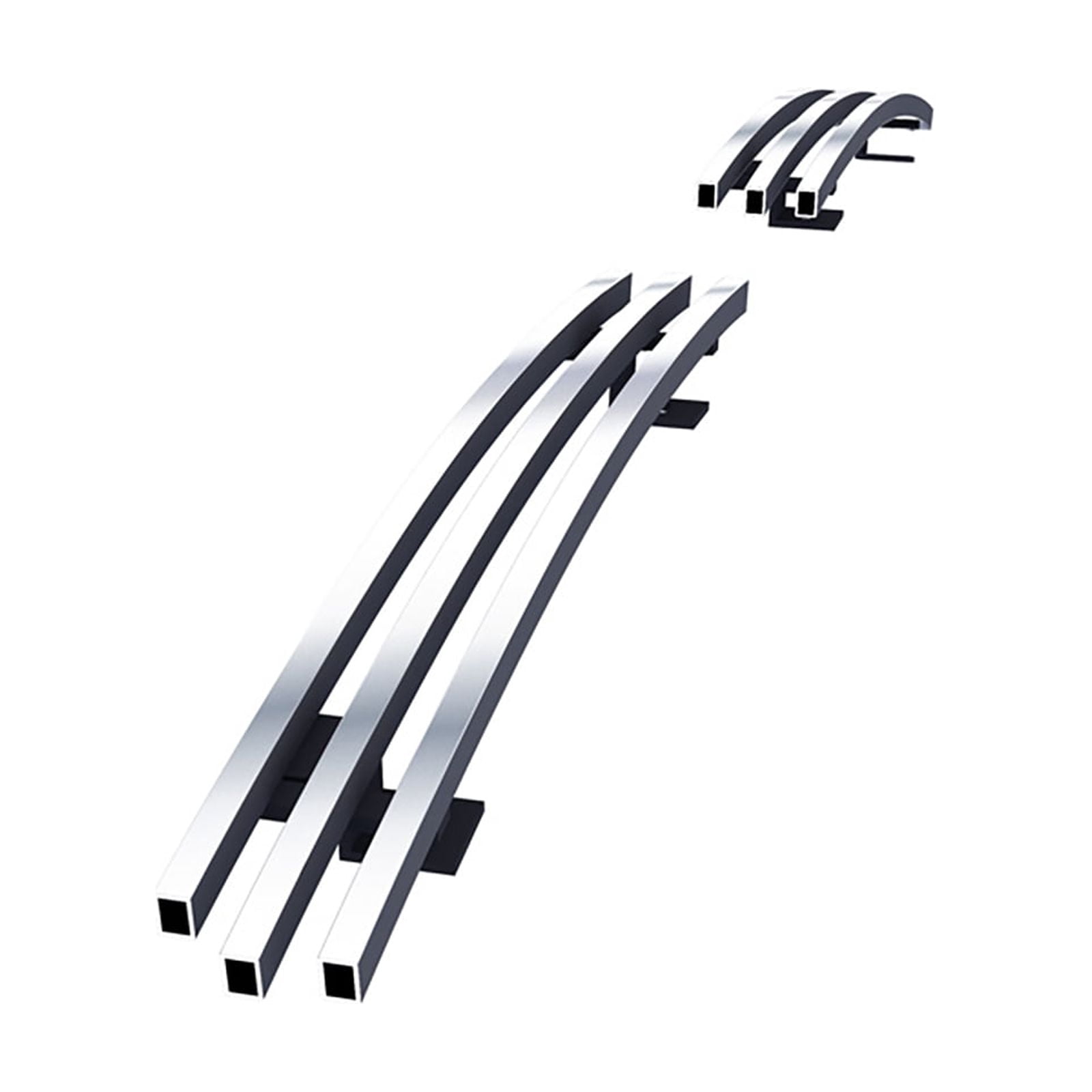 APS Compatible with Honda Ridgeline 2005-2008 Lower Bumper Chrome ...