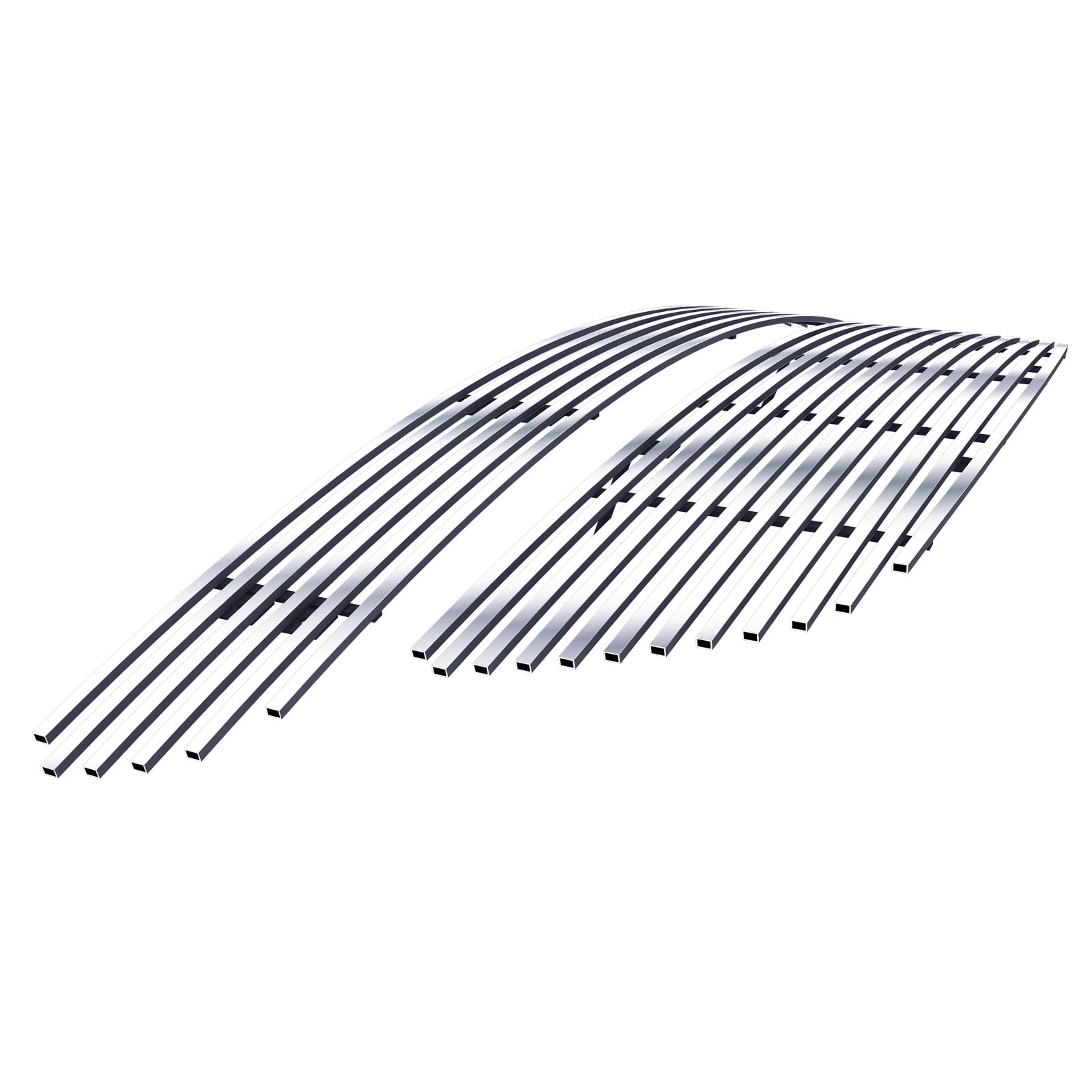 APS Compatible with Nissan Altima 2002-2004 Chrome Horizontal Billet ...