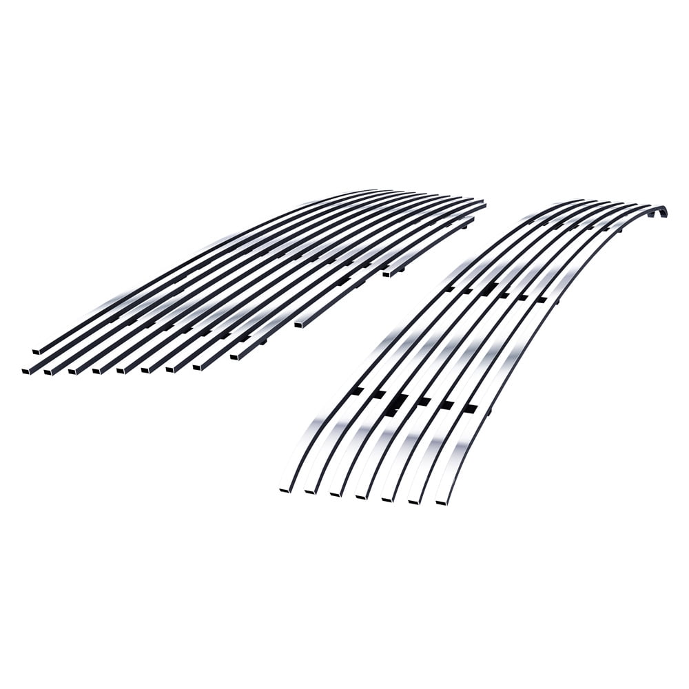APS Compatible with Nissan Altima 2005-2006 Chrome Horizontal Billet ...
