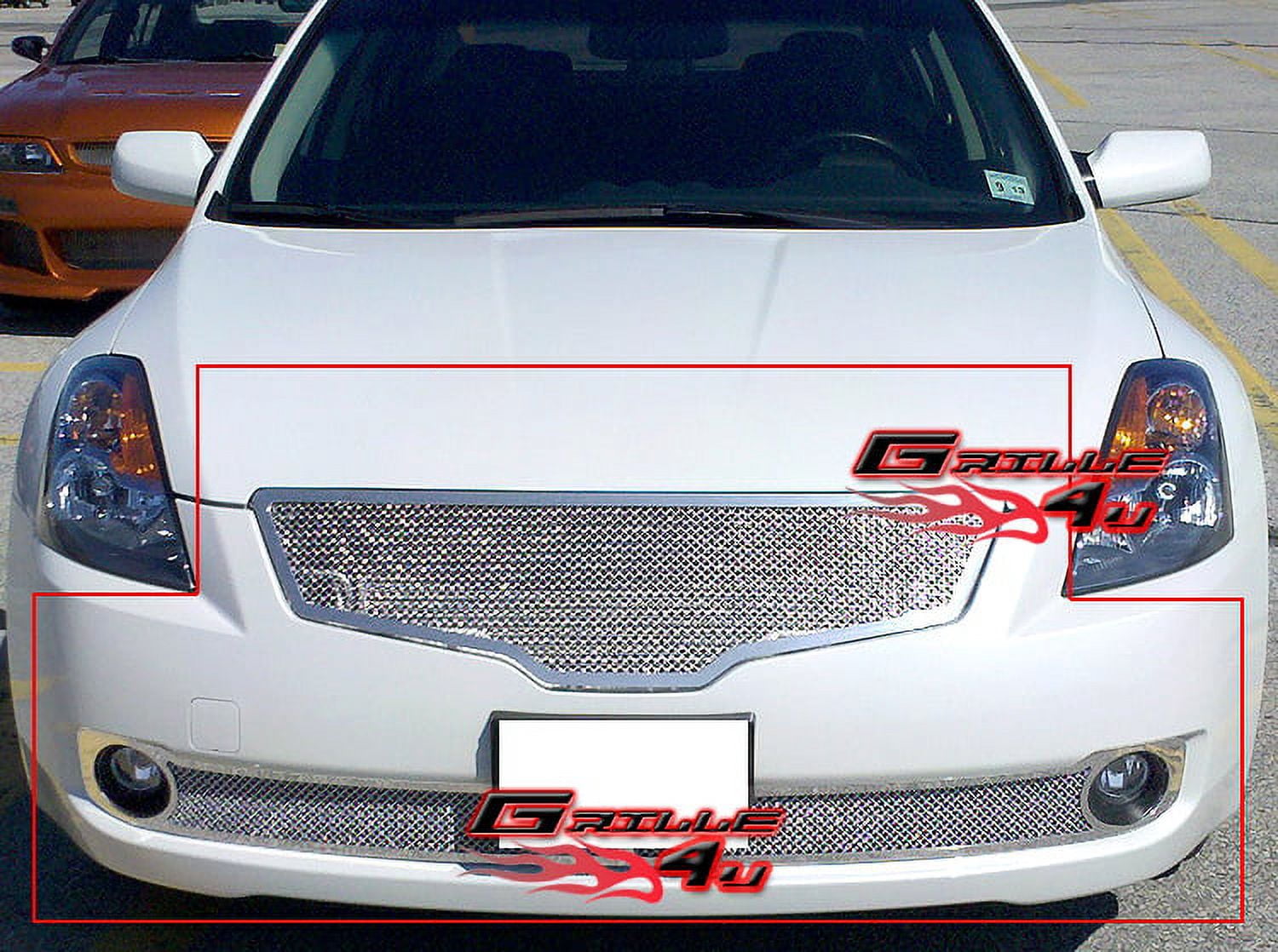 APS Compatible with Nissan Altima 2007-2009 Sedan Stainless Steel ...