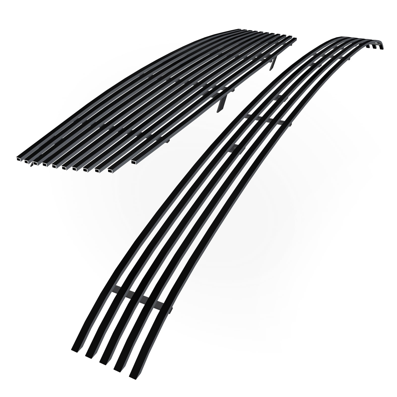 APS Compatible with Nissan Maxima 2004-2006 Black Horizontal Billet ...