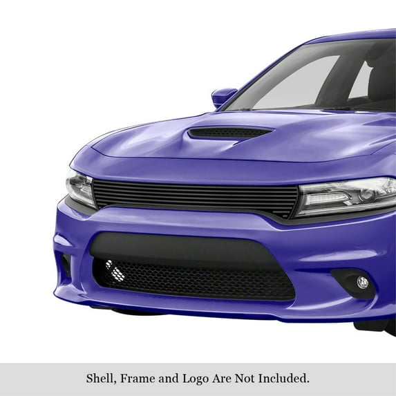 APS Dodge Charger GT And RT Main Upper Stainless Steel Black Powder ...