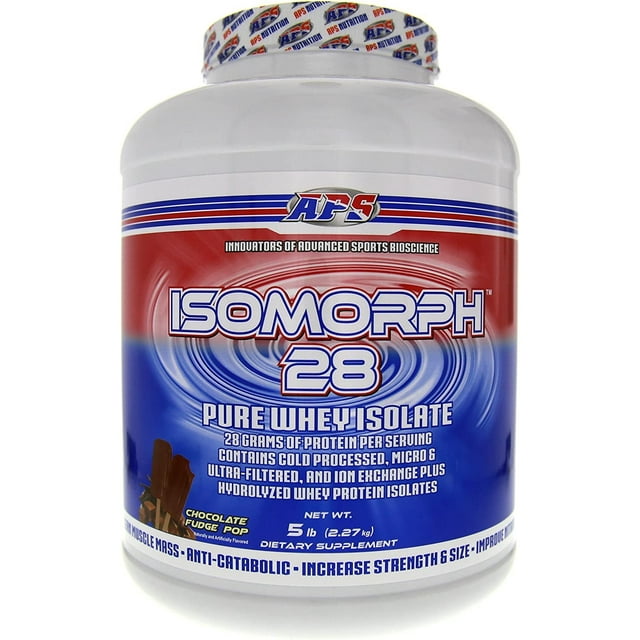 APS Nutrition Isomorph Whey Protein Isolate Chocolate Fudge Pop 5lb ...