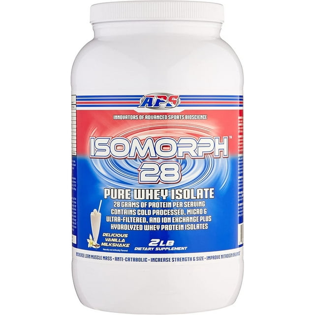 APS Nutrition Isomorph Whey Protein Powder Isolate Vanilla Milkshake ...