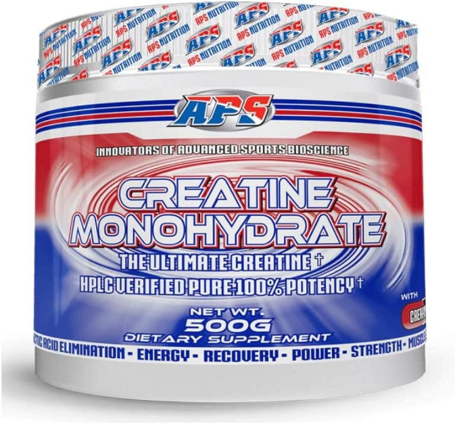 APS Nutrition Pure Creatine Monohydrate Increased ATP, Athletic ...