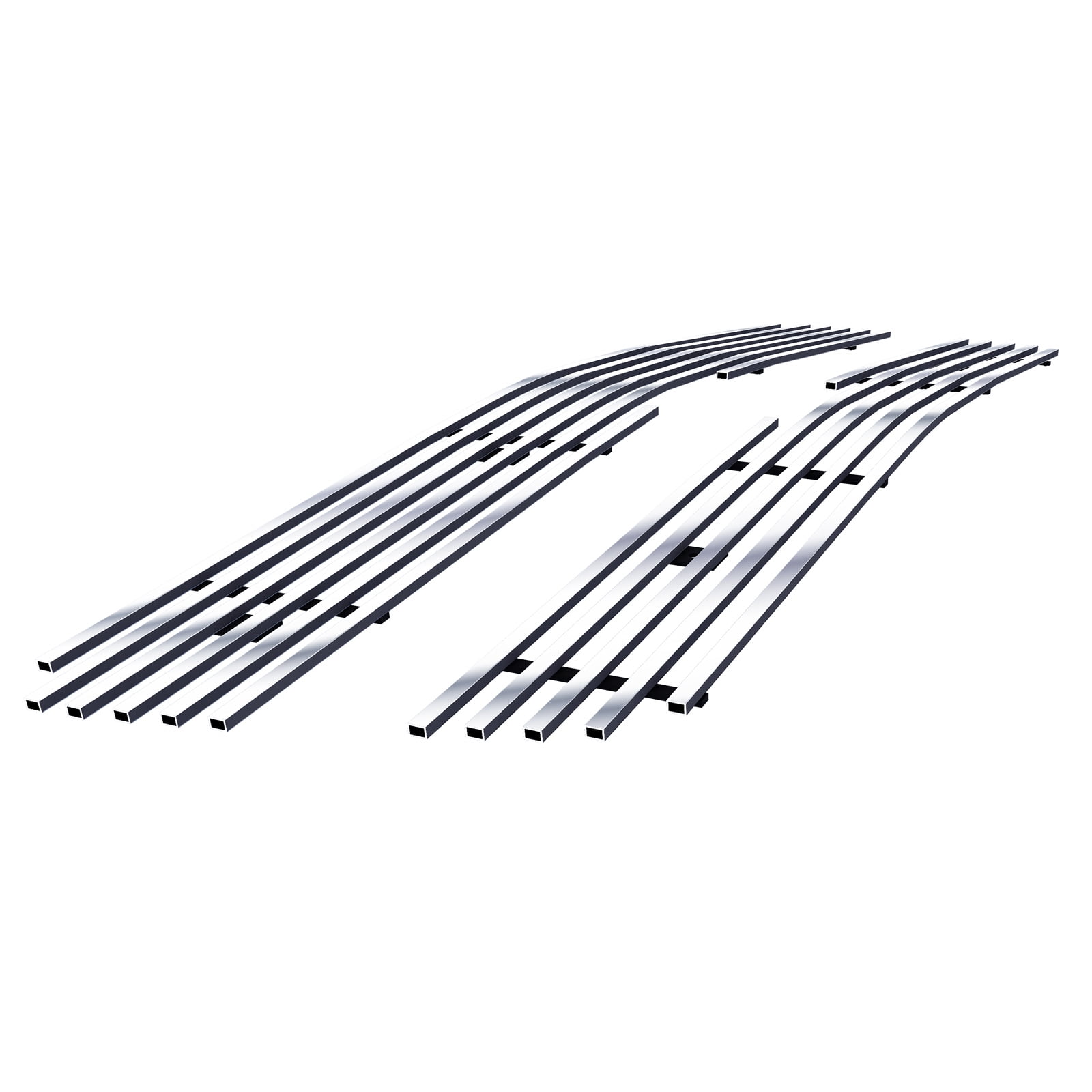APS Premium 304 Stainless Steel Chrome Horizontal Billet Grille Grill ...