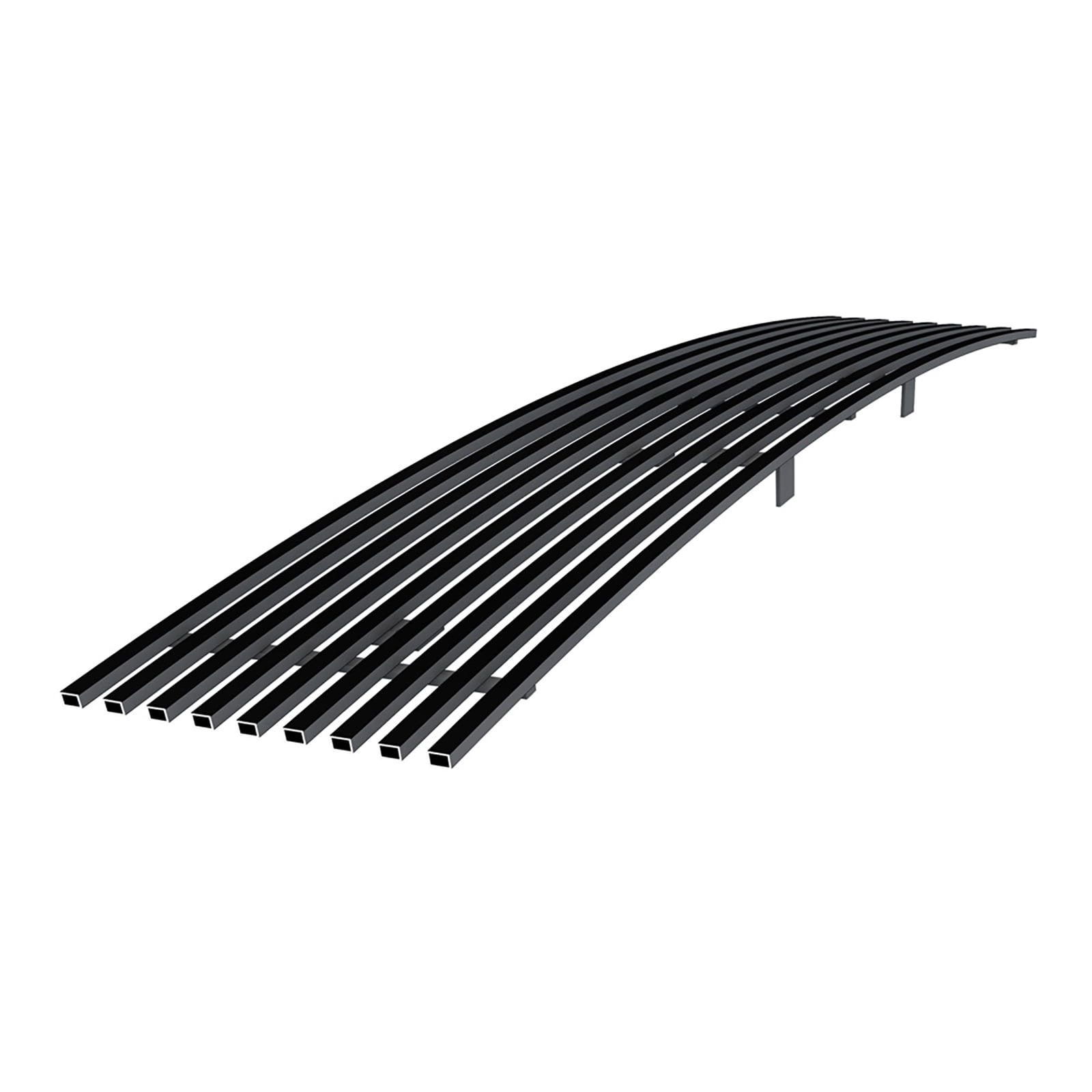 APS Premium Stainless Steel Black 8x6 Horizontal Billet Grille Insert ...