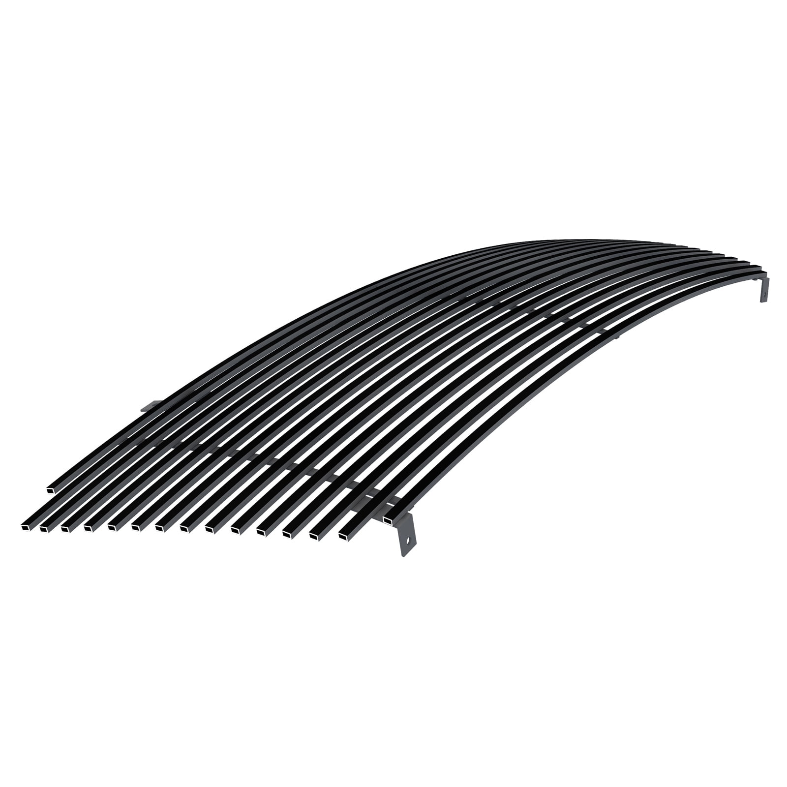 APS Premium Stainless Steel Black 8x6 Horizontal Billet Grille Insert ...
