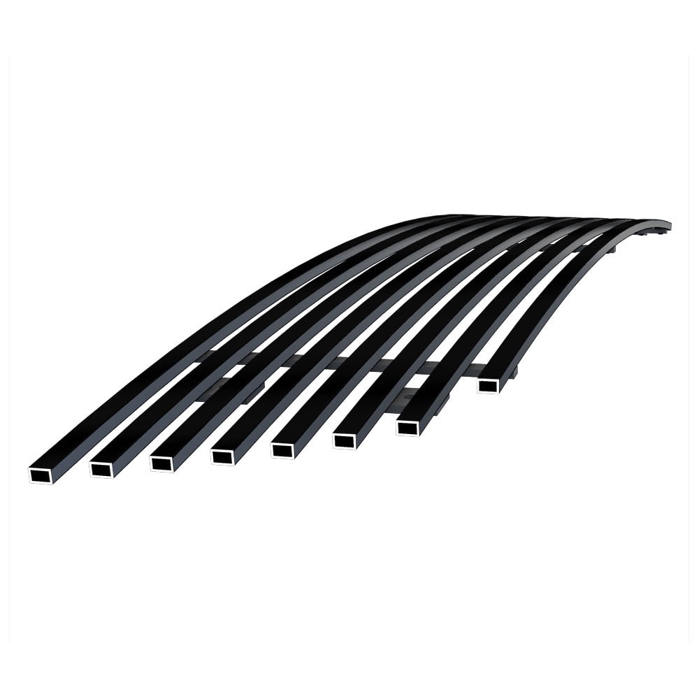 APS Premium Stainless Steel Black 8x6 Horizontal Billet Grille Insert ...