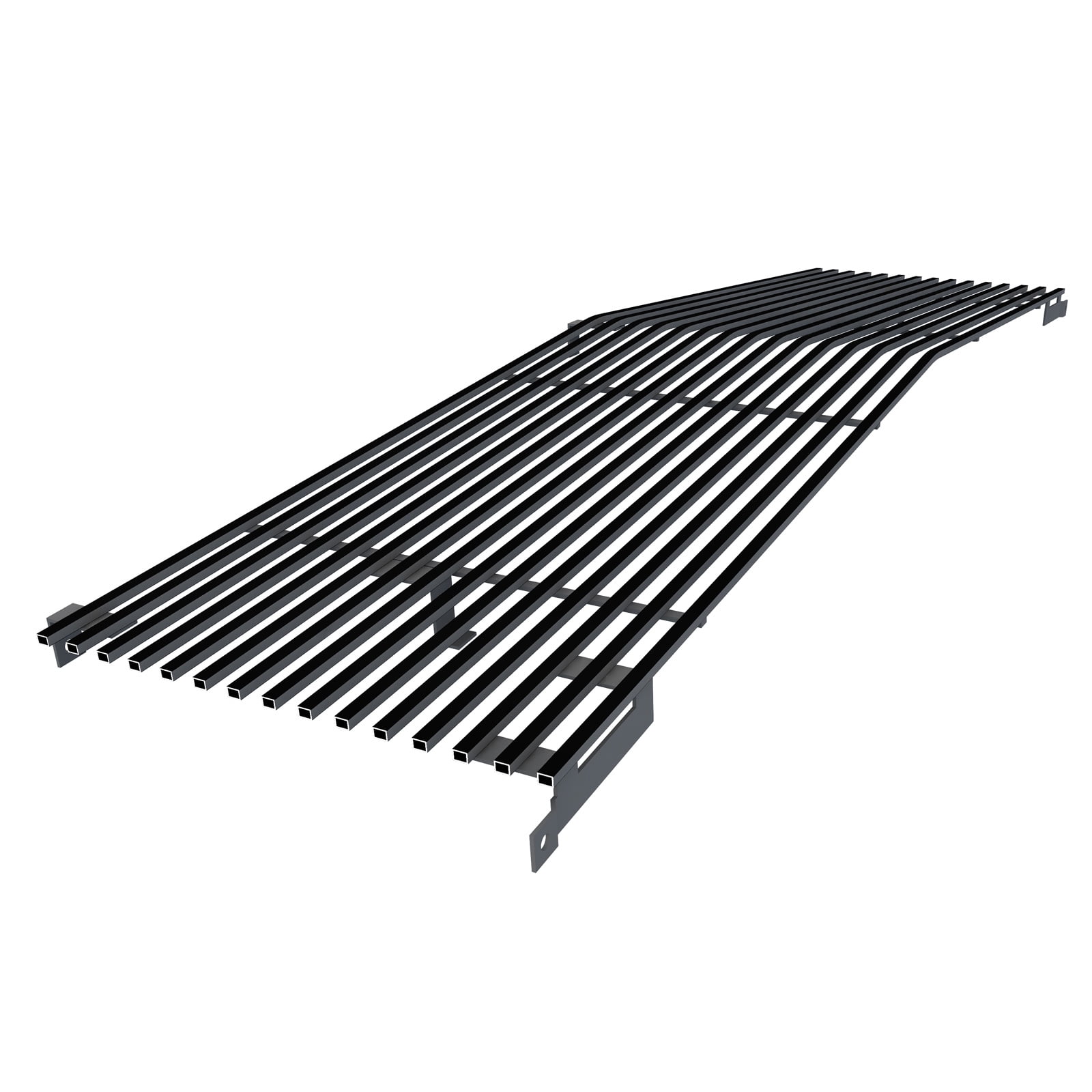 APS Premium Stainless Steel Black Billet Grille Grill Insert Compatible ...
