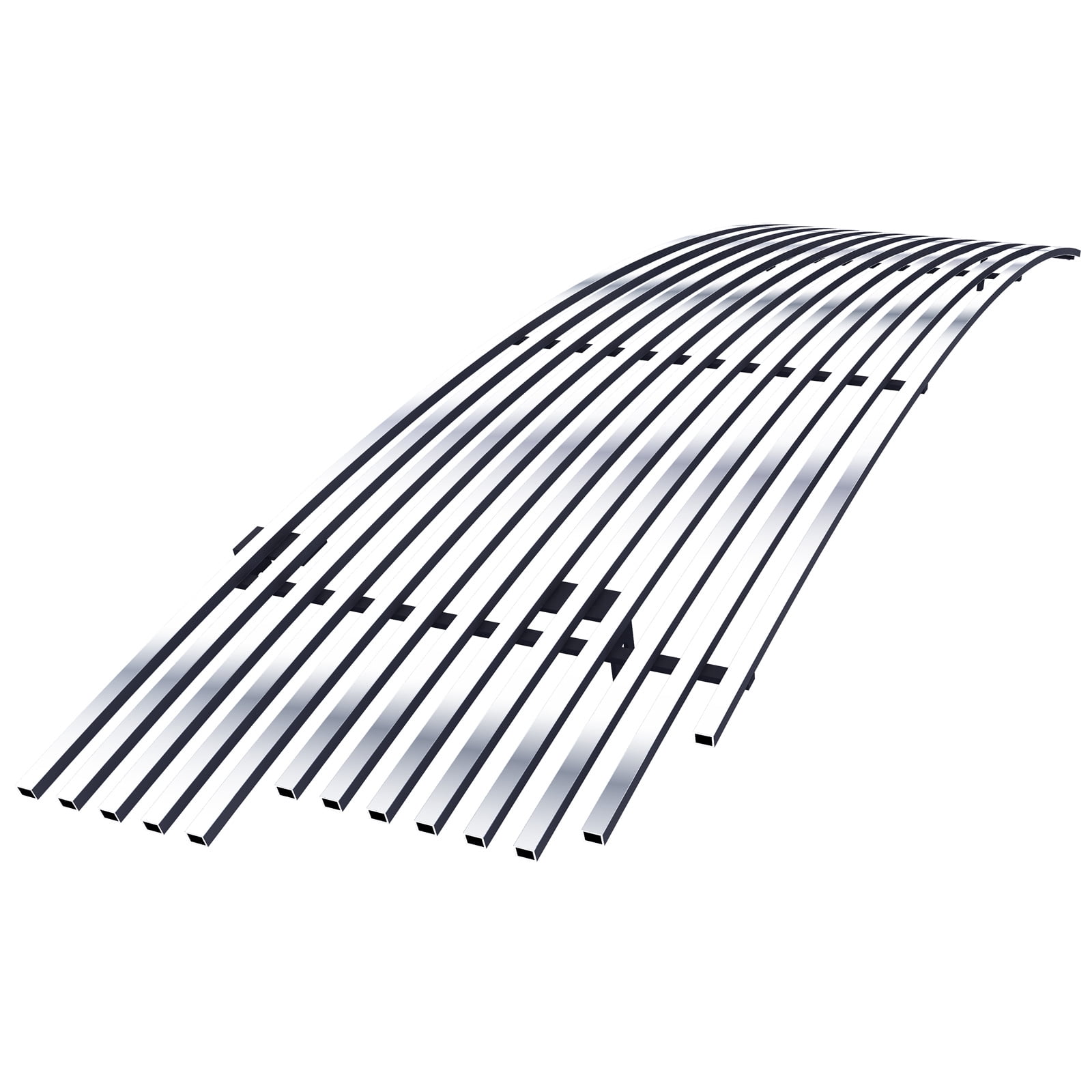 APS Premium Stainless Steel Chrome 8x6 Billet Grille Compatible with ...