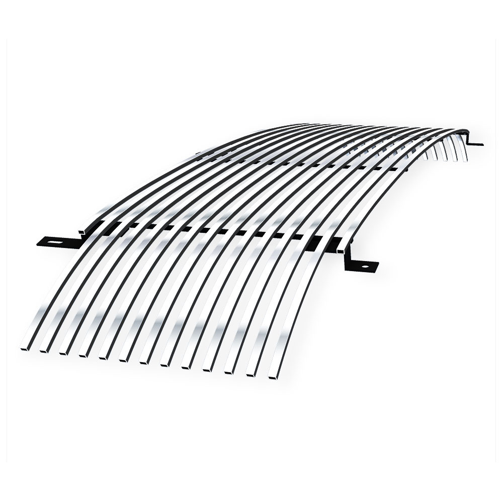 APS Premium Stainless Steel Chrome 8x6 Billet Grille Compatible with ...