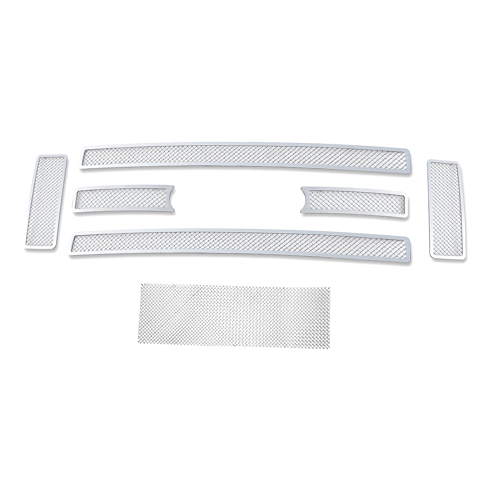 APS Premium Stainless Steel Chrome Mesh Grille Grill Insert Combo ...