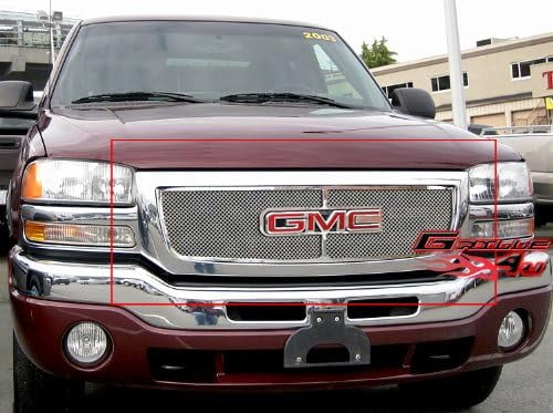 APS Premium Stainless Steel Chrome Mesh Grille Grill Insert Compatible ...