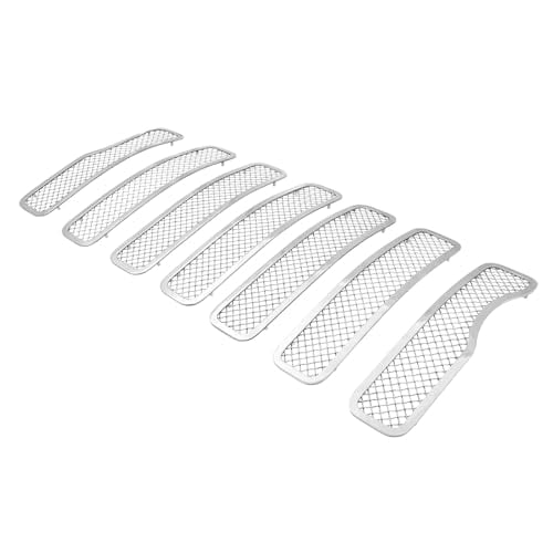 APS Premium Stainless Steel Chrome Mesh Grille Grill Insert Compatible ...