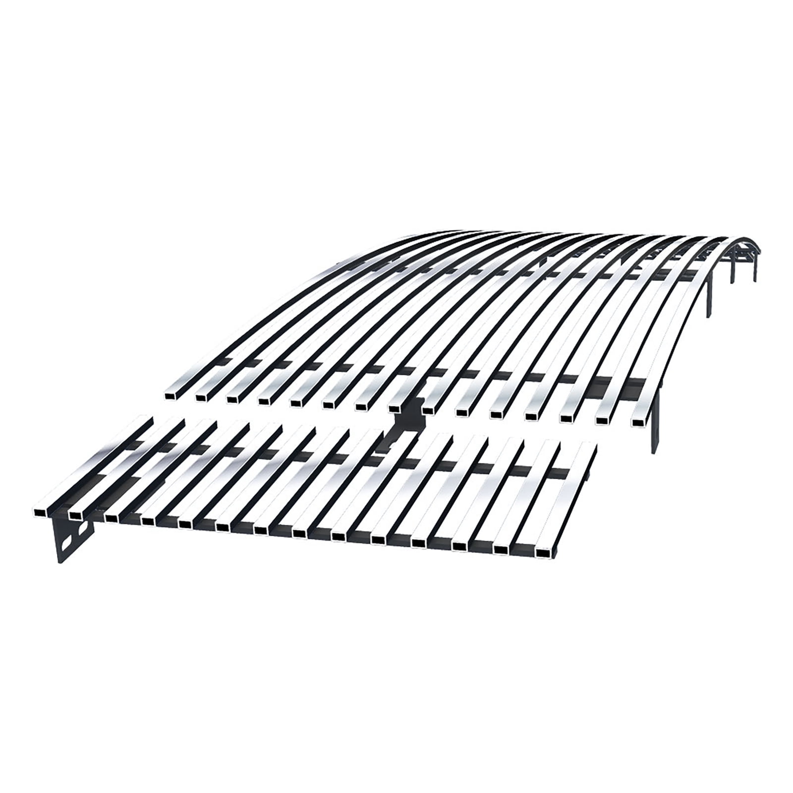 APS Premium Stainless Steel Polished Chrome 8x6 Horizontal Billet ...