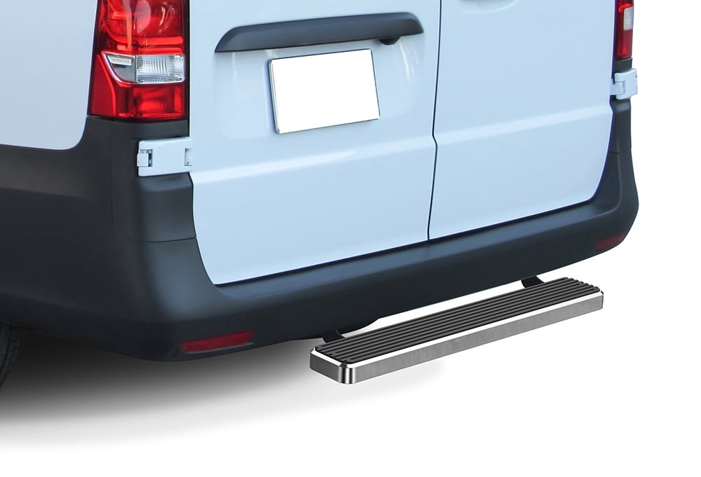 APS Rear Step Bar 5 inches Silver Compatible with Mercedes-Benz Metris ...