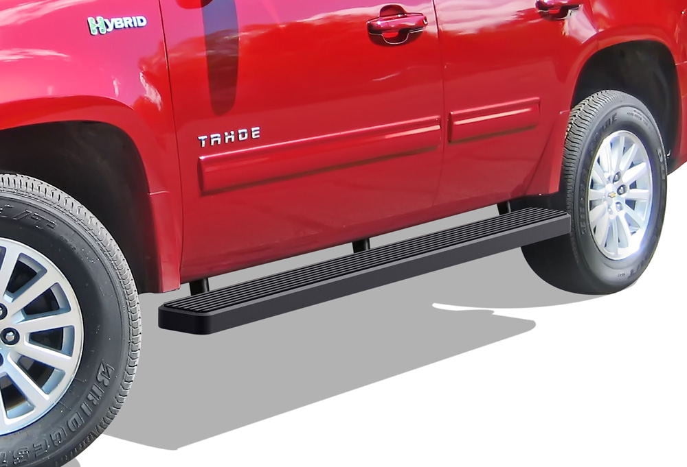 APS Running Board 6in Black Compatible with Chevy Tahoe GMC Yukon 2000 ...