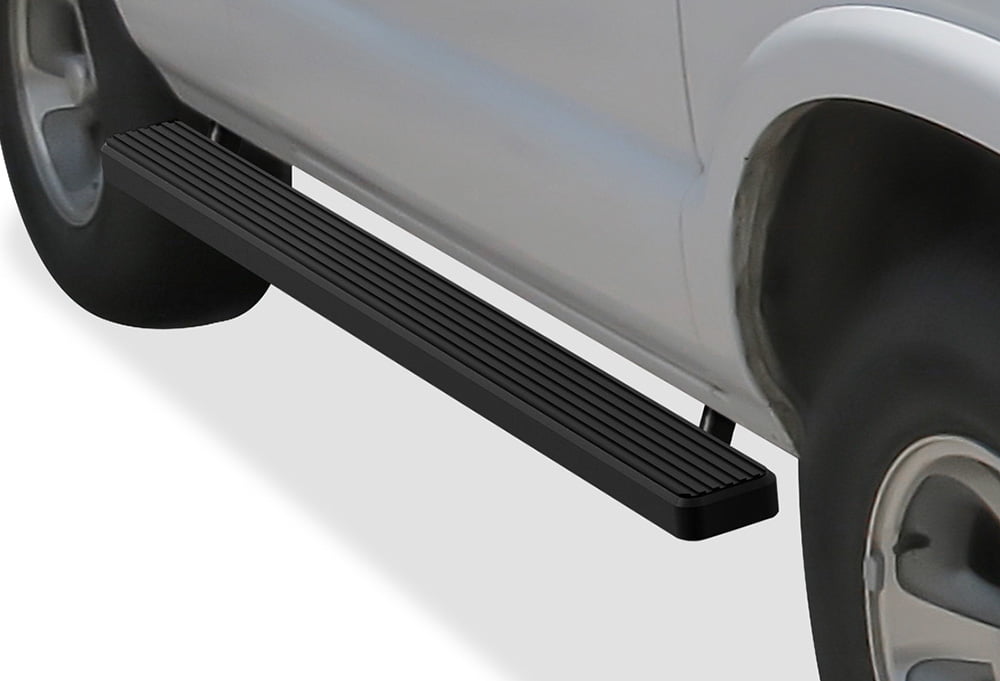 APS Running Boards 4-inch Matte Black Compatible with Chevy Blazer GMC ...