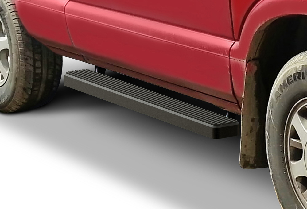 APS Running Boards 4 inches Black Compatible with Chevy GMC CK 1988 ...