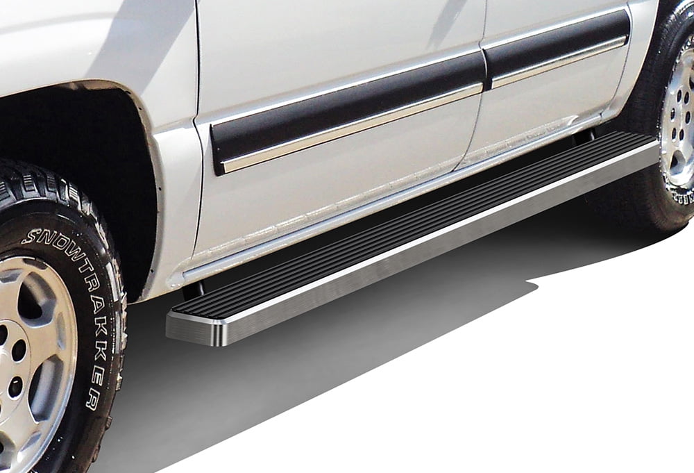 APS Running Boards 4 inches Compatible with Chevy Suburban 1992-1999 ...