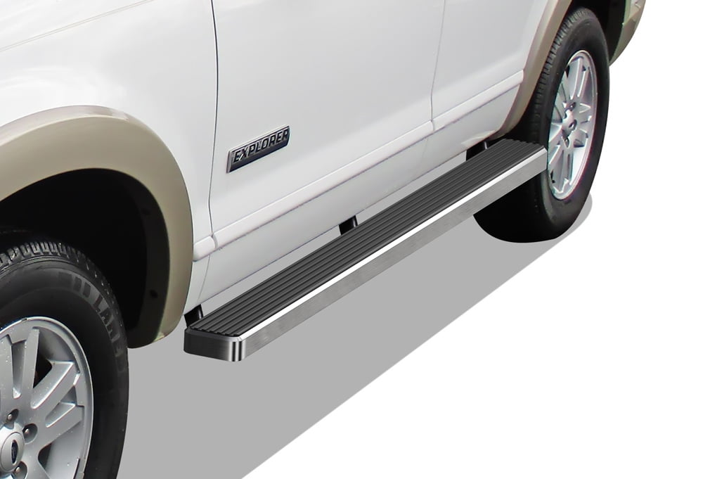 APS Running Boards 4 inches Compatible with Ford Explorer 2006-2010 4 ...