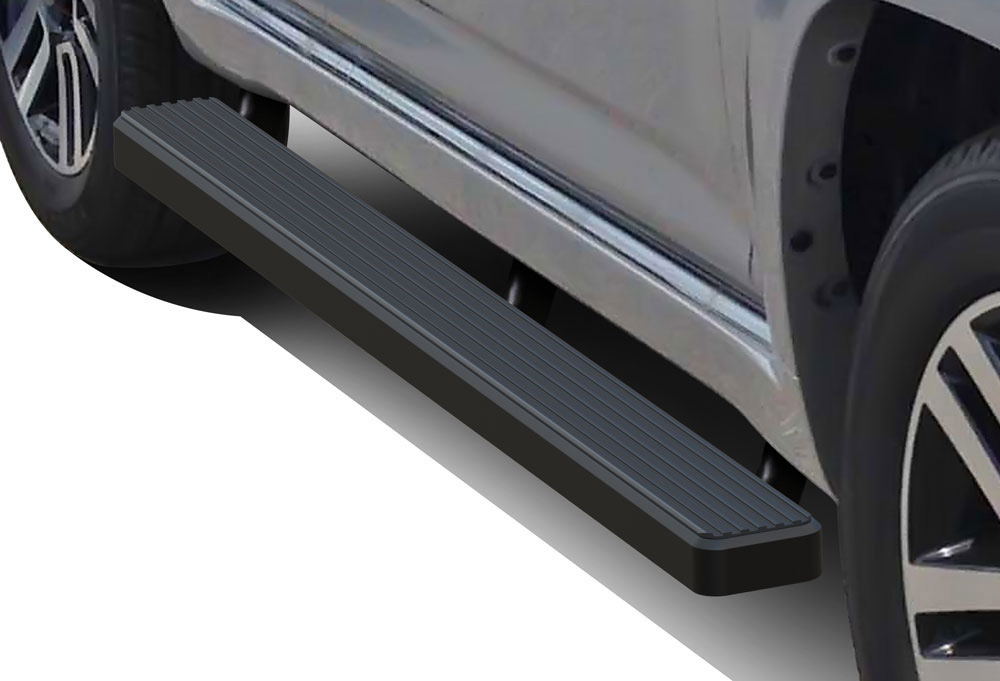 APS Running Boards 4 inches Matte Black Compatible with Toyota 4Runner ...