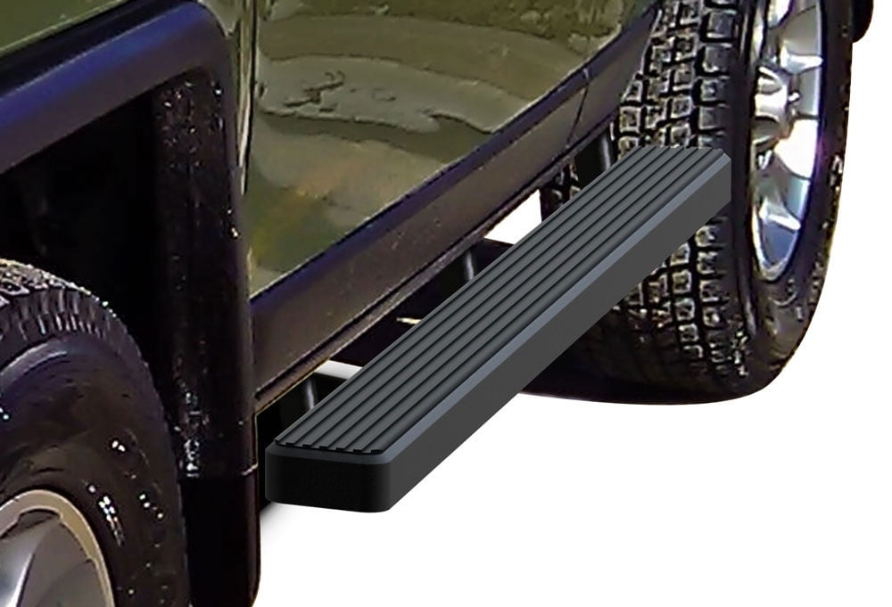 APS Running Boards 4 inches Matte Black Compatible with Toyota FJ ...