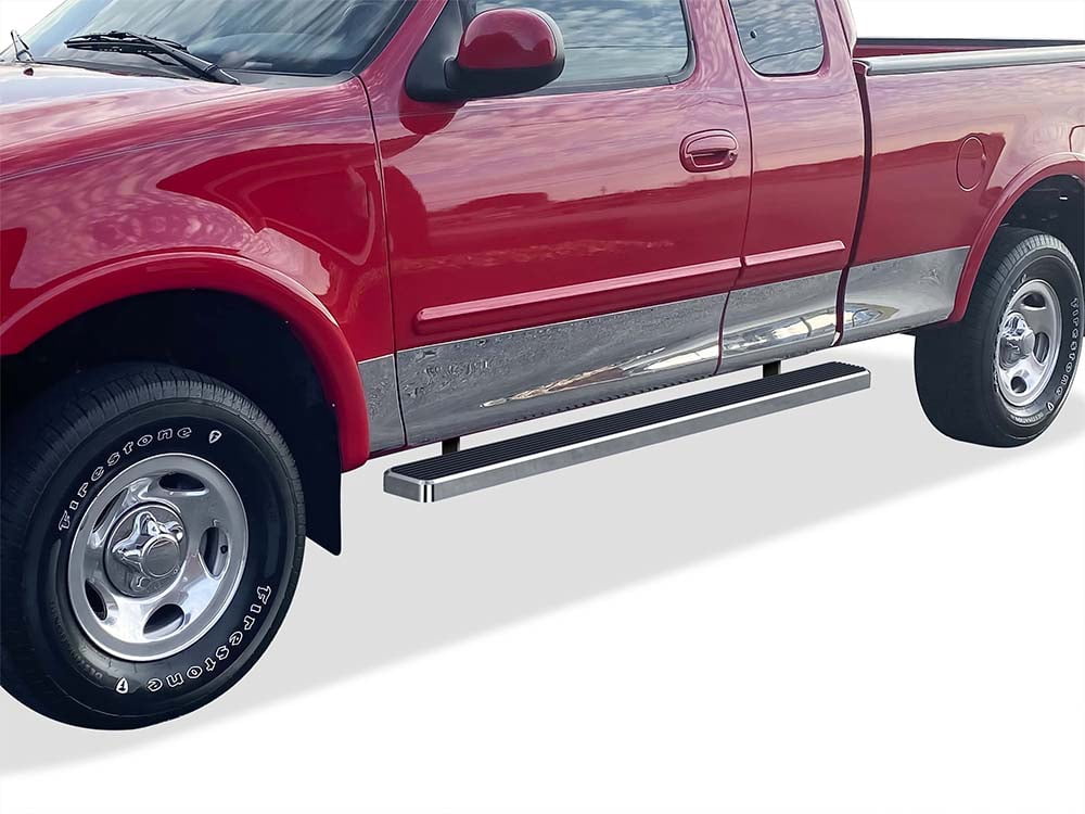APS Running Boards 5 inches Compatible with Ford F150 F250 1999-2003 ...