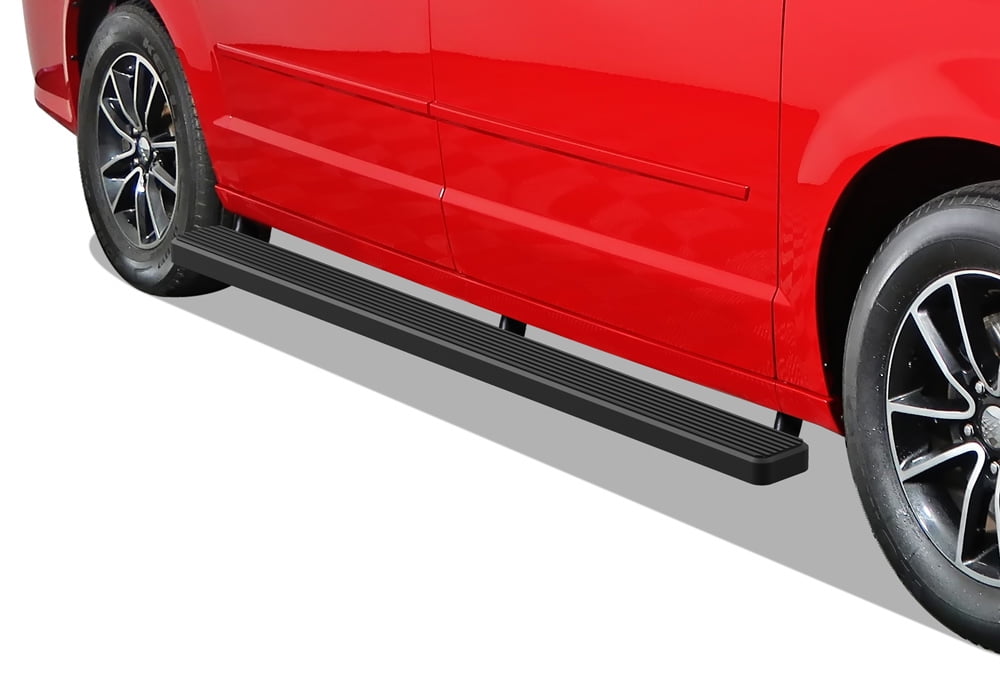 APS Running Boards 5 inches Matte Black Compatible with Dodge Grand ...