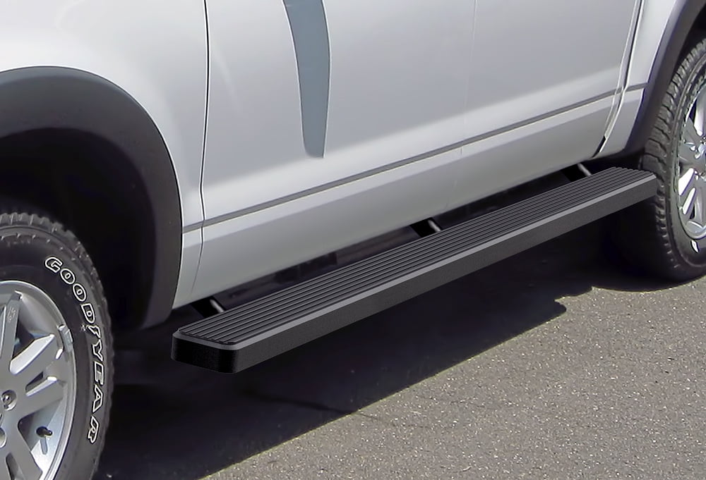 APS Running Boards 5 inches Matte Black Compatible with Ford Explorer ...