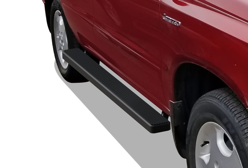 APS Running Boards 5in Matte Black Compatible with Toyota Highlander ...