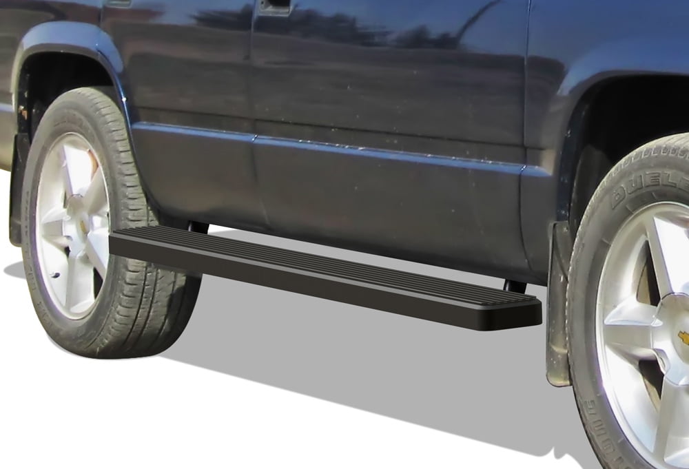 APS Running Boards 5in Matte Black Compatible with Chevy Tahoe GMC ...