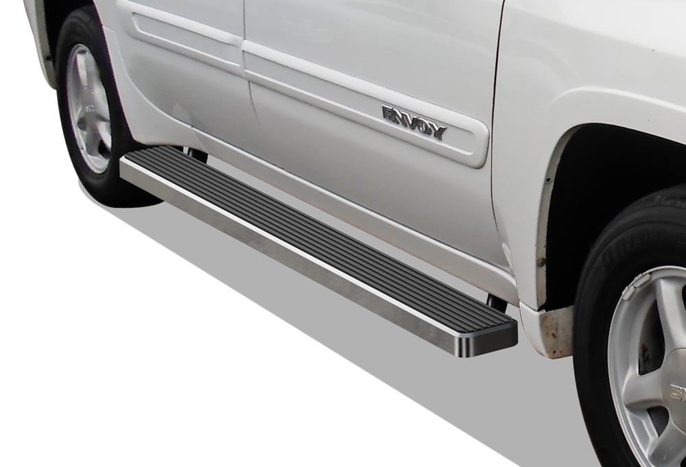 APS Running Boards 6 inches Compatible with Chevy Trailblazer GMC Envoy ...