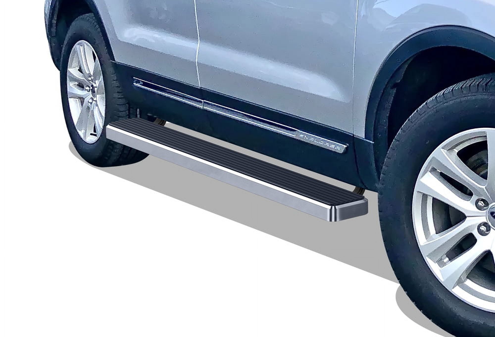 APS Running Boards 6 inches Compatible with Ford Explorer 2011-2019 Sport Utility 4-Door (Nerf ...