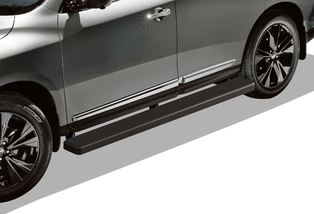 APS Running Boards 6 inches Matte Black Compatible with Nissan ...