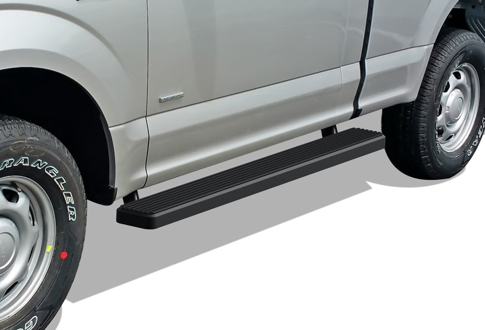 APS Running Boards 6 inches Matte Black Compatible with Ford F150 2009 ...
