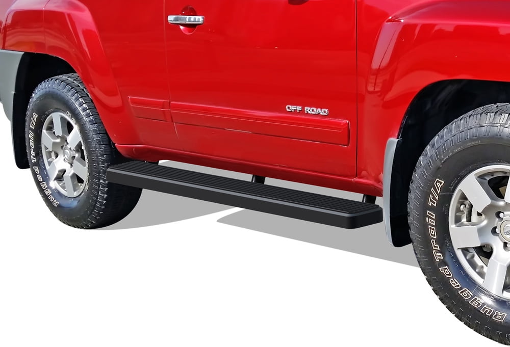 APS Running Boards 6 inches Matte Black Compatible with Nissan Xterra ...